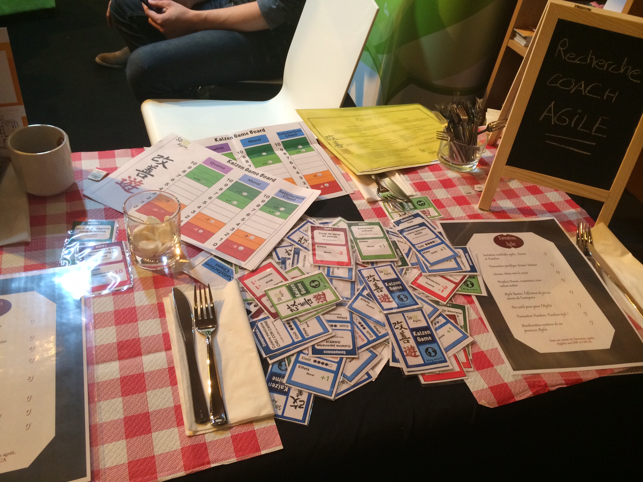 Découvrez Scrum avec le Kaizen game