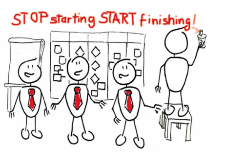 Coaching Agile : Stop Starting Start finishing